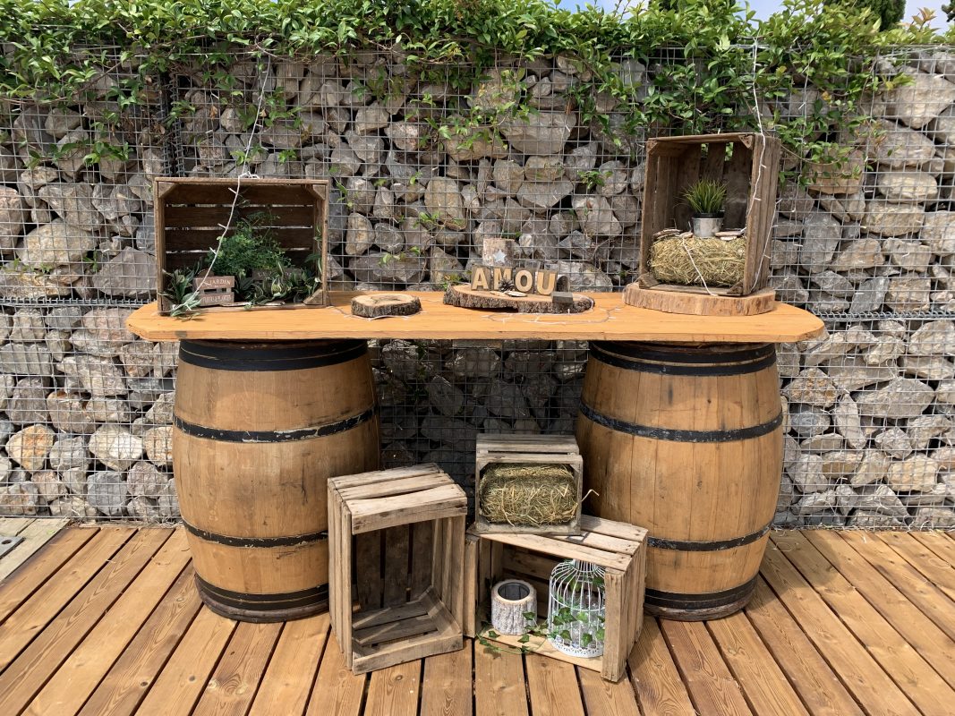 Tonneau En Bois Castoramanull
